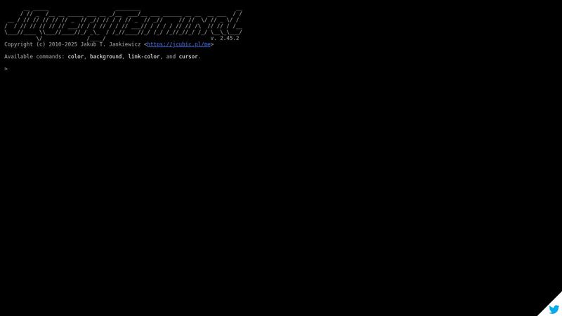 CSS Variables Terminal