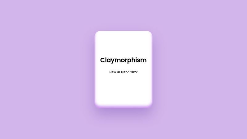 Claymorphism effect using CSS | New UI Trend in 2022