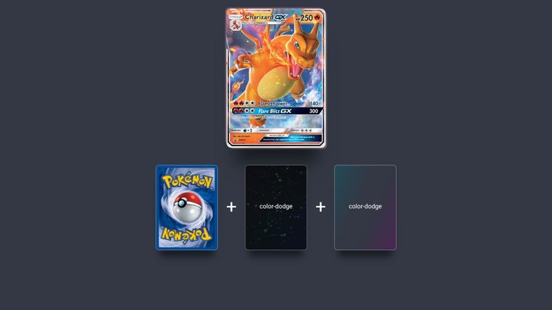 Pokemon Card Holo Effect