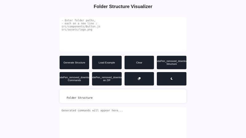 Folder Structure Visualizer