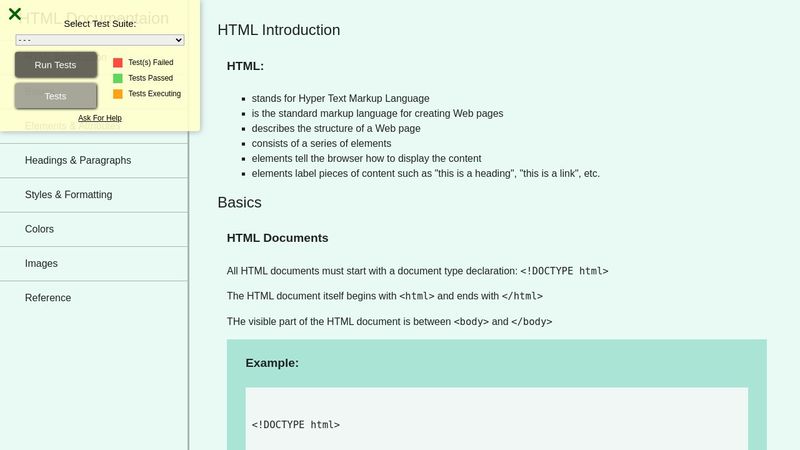 Technical Documentation Page