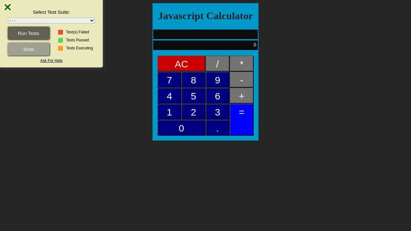 FCC - Javascript Calculator
