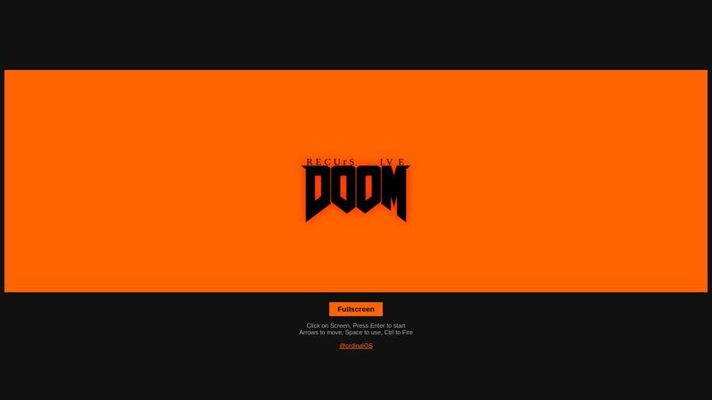 Js DOOM running on browser