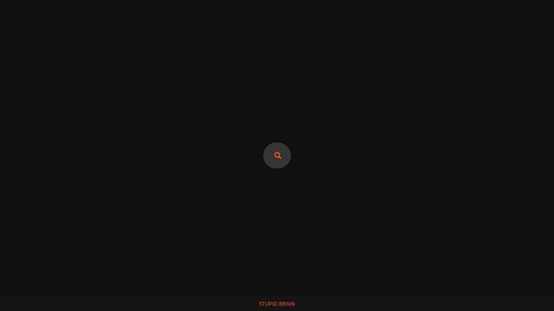 Animated expanding Search Box