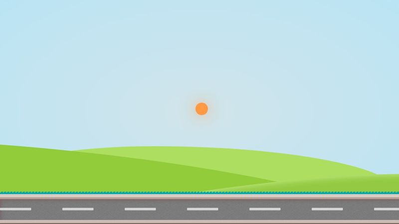 Pure CSS3 Animation CAR running