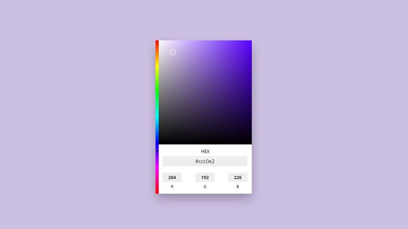 Tiny Color Picker