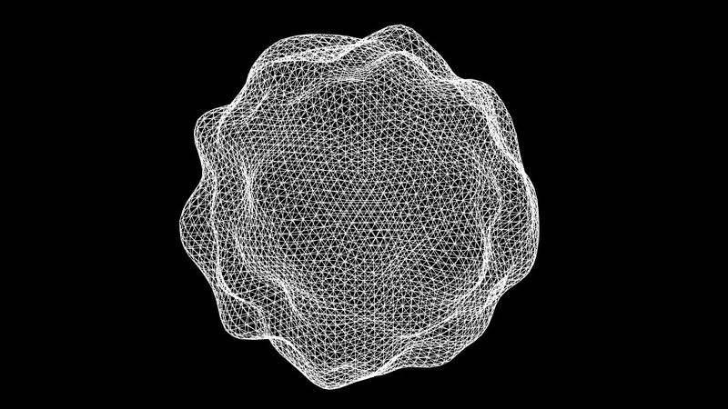 Perlin noise geometry - three.js