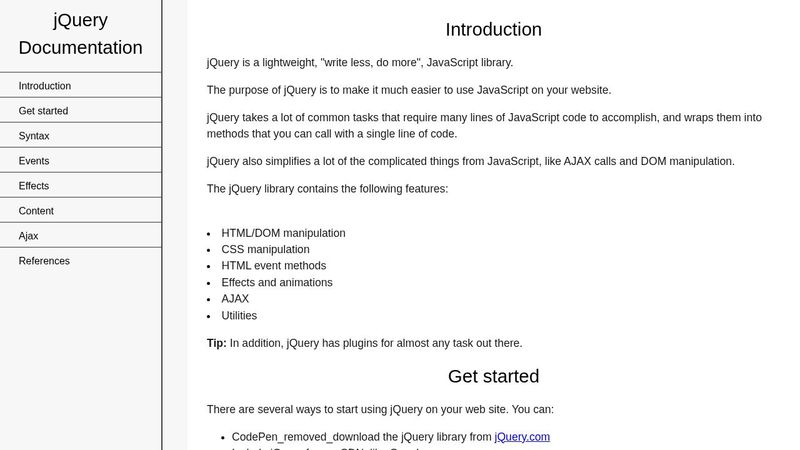A Technical Documentation Page by jurijsk99