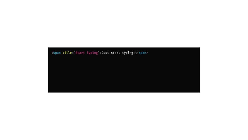 Terminal Syntax Highlighting (react)