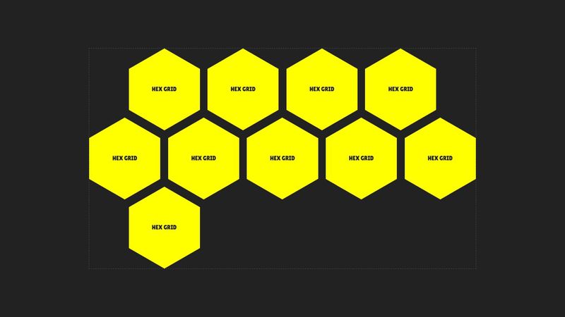 Fluid Hexagonal Grid