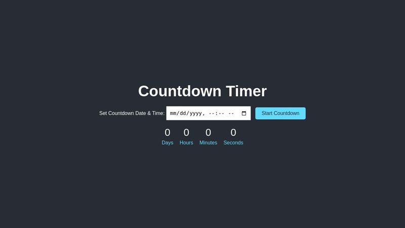 Countdown Timer