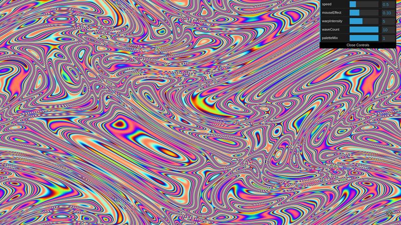 p5.js + shader + fullscreen