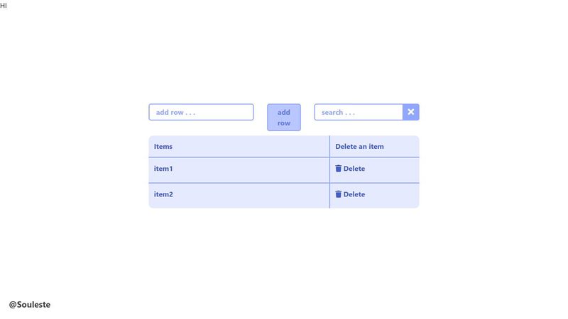 Responsive Table, delete, add, search, sort (Bootstrap)