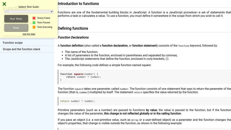 Free Code Camp - Technical Documentation Page