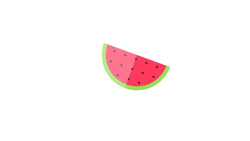 Pure Css Watermelon Shape