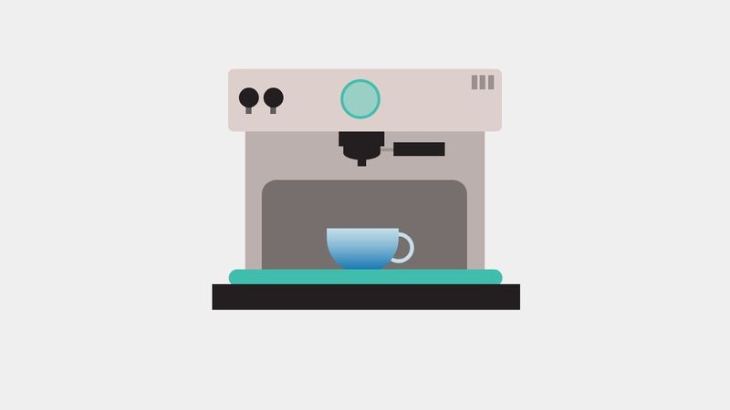Pure CSS Coffee Machine