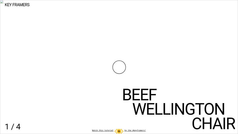 Circular Mask Transition with CSS | 💺🔴 Chair Circle | @keyframers 2.2.0