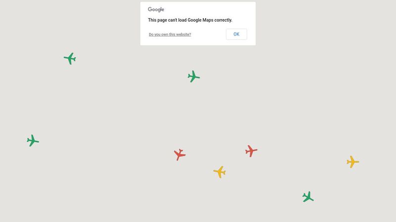 Map visualizations with Google Maps data layer
