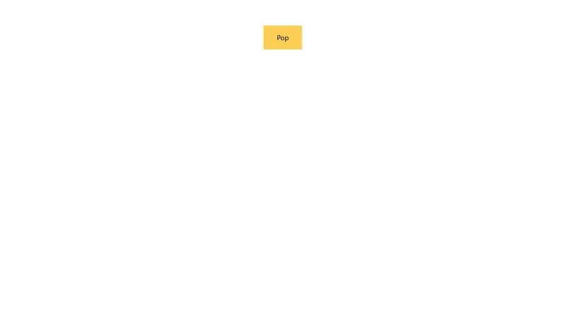 CSS button pop effect on hover
