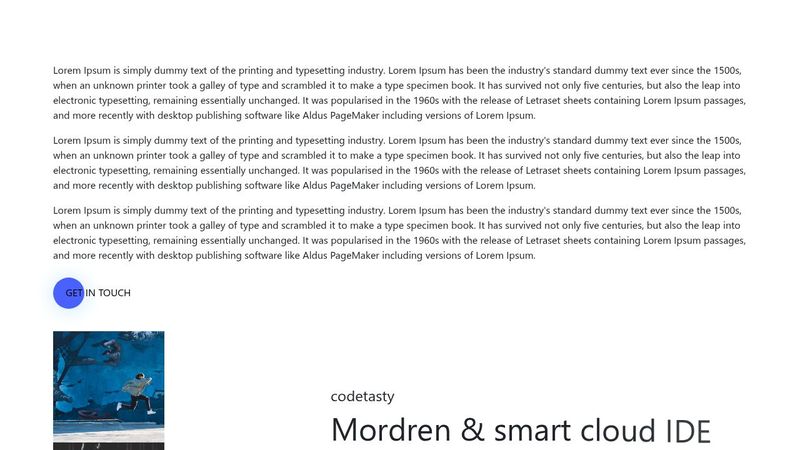 Text scroll animation