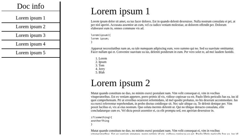 Technical Documentation Page