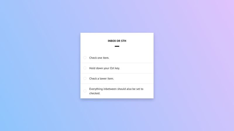 #JavaScript30 | 10 - Check multiple checkboxes