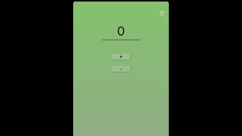 JS interactive counter