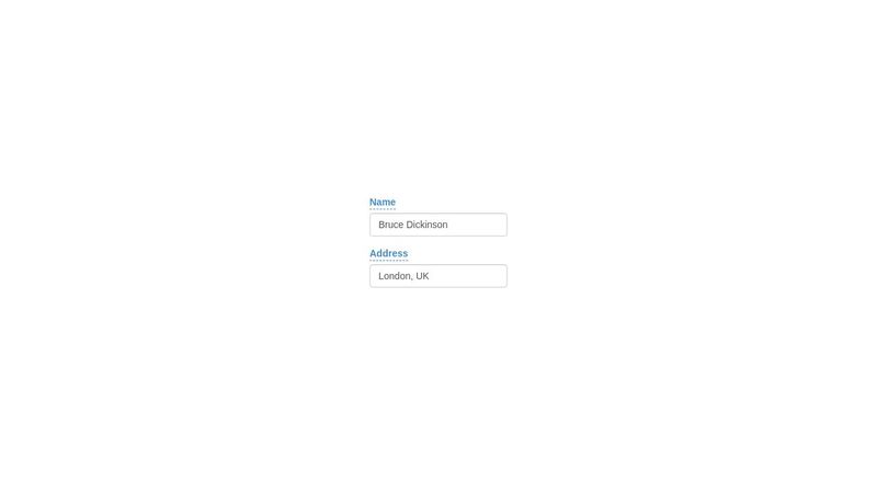 Edit-in-place form labels using Angular-xeditable.