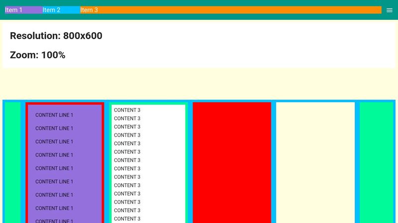 Angular Material Design - Layout Example 2