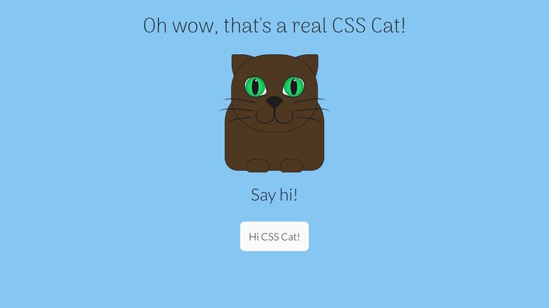 [CSS Art] CSS Cat
