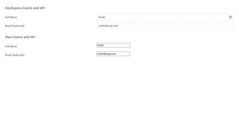 Overview - DevExtreme Text Box