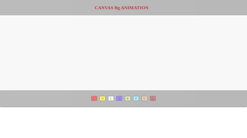 canvas background animation