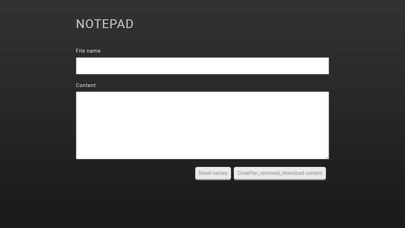 Vue.js | Notepad Like