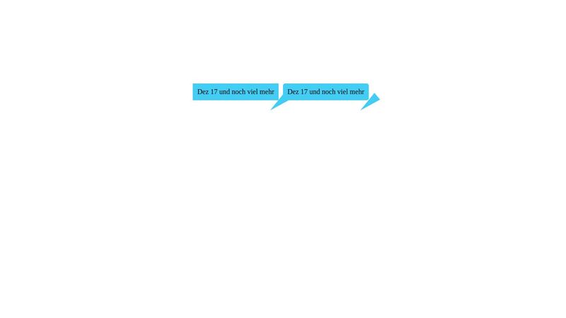 only CSS Speech Bubble | CSS Sprechblase