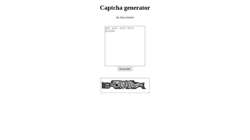 captcha generator