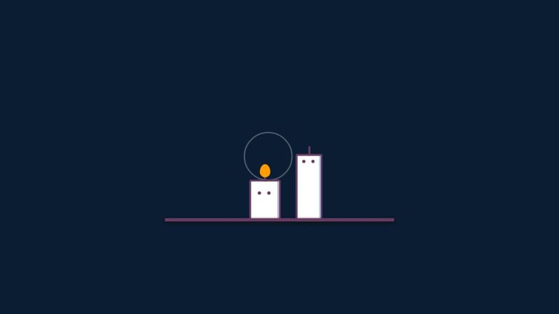 Candles (Pure CSS Animation)