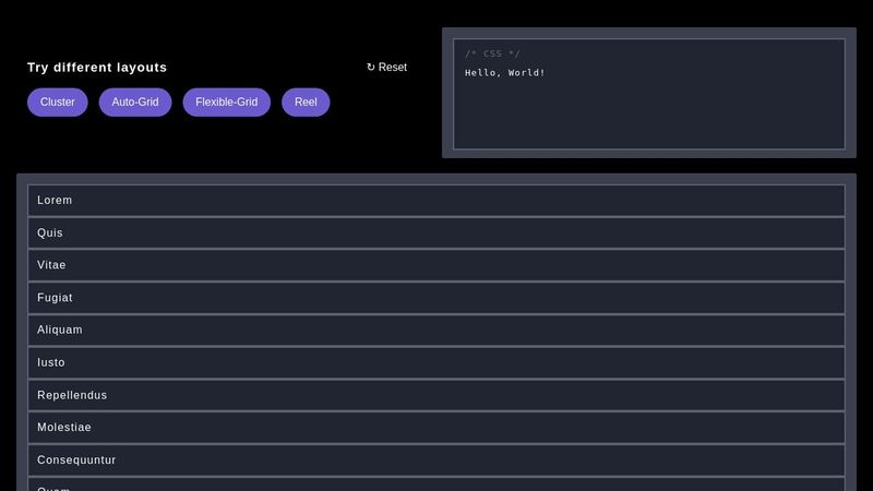 Responsive Flex Layouts