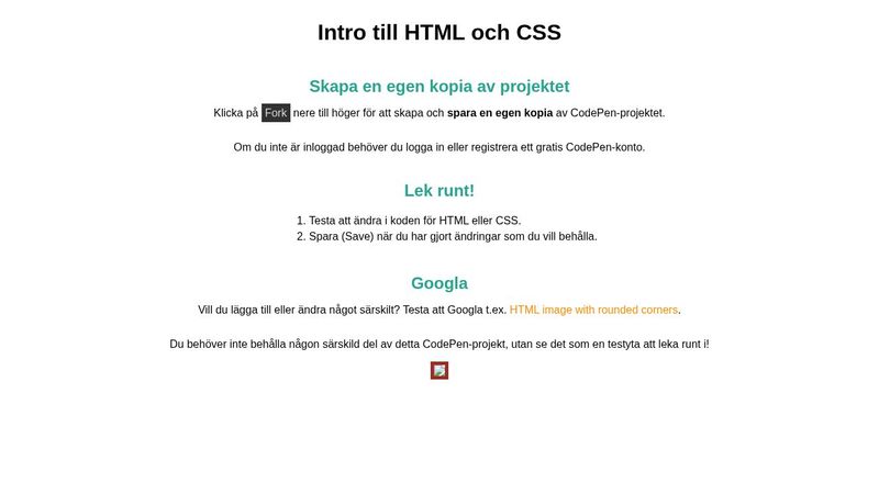 Intro (HTML+CSS) , 2023