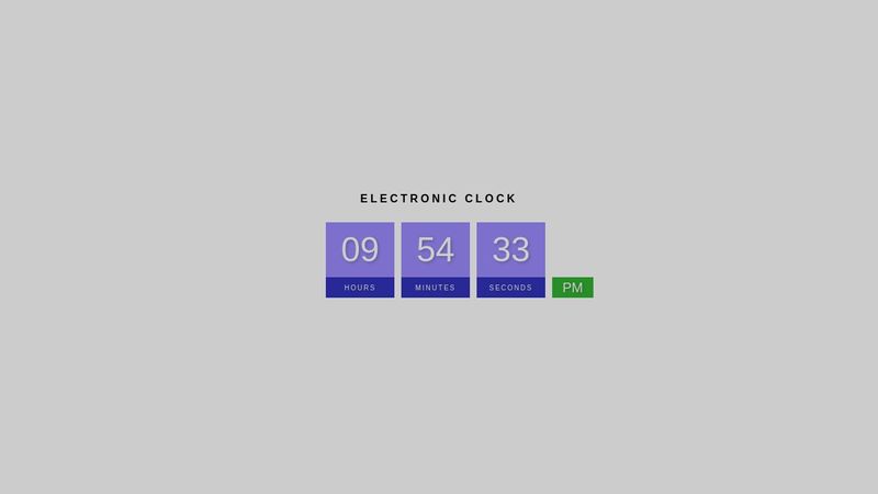 Digital Clock