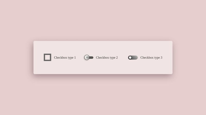 Custom toggles - CSS3 animation
