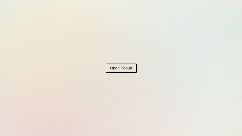 Popover CSS API Demo