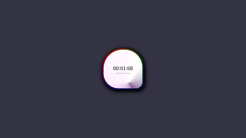 Timer. CSS only
