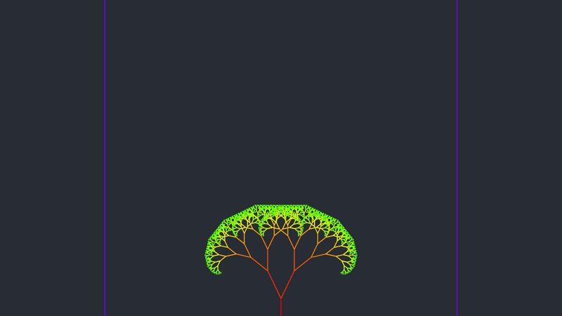 Fractal Tree with JS Canvas