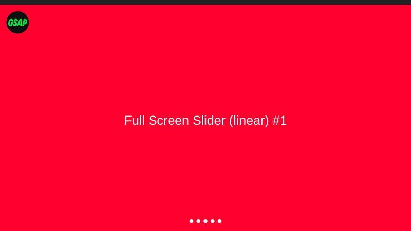 Full-Screen Slider ( GSAP Timeline ) #1