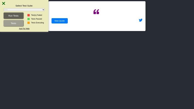 Random Quote Machine FCC