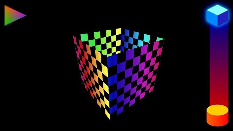 Cube -> Tube - a CSS-only 3D cube morphing into a cylinder on hover