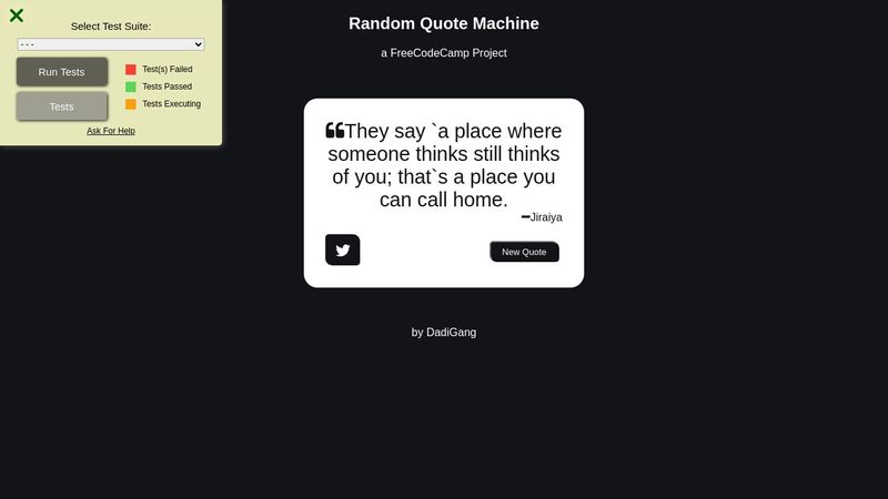 FCC Random Quote Machine