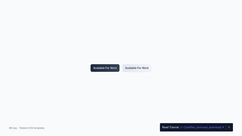 Shiny Buttons on Hover with Tailwind CSS