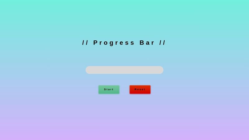 Progress Bar