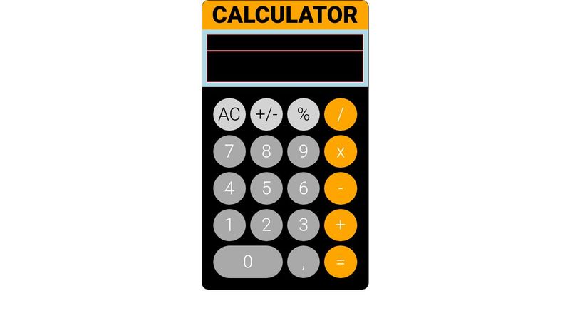 Calculator JavaScript iPhone Clone